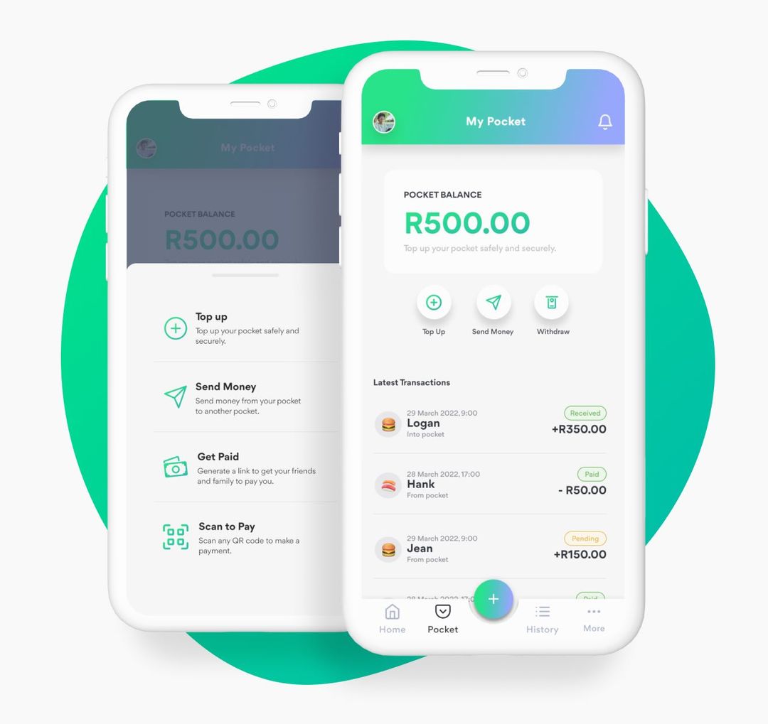 Ozow.ME Pocket | Digital Wallet