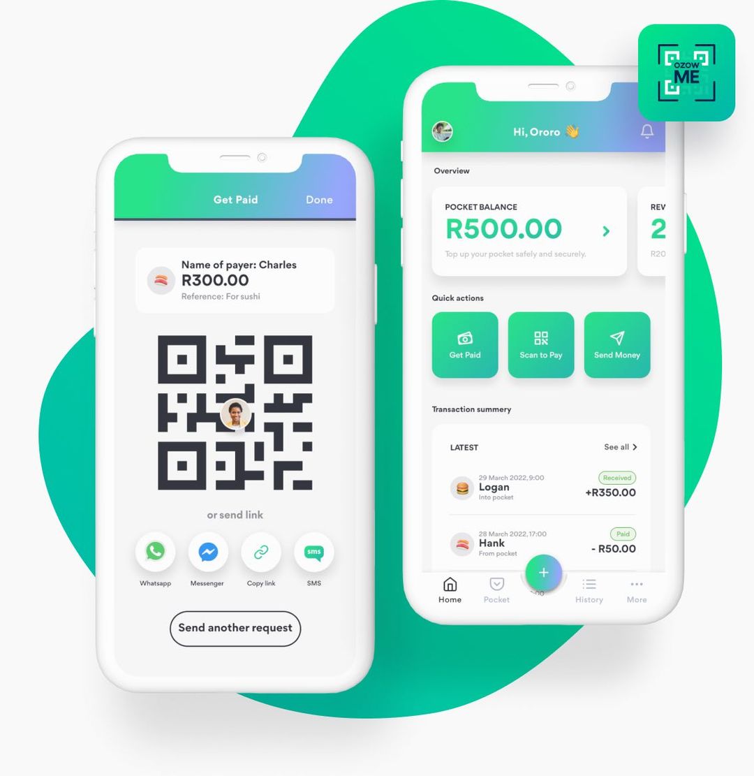 P2P Payments | Buy Airtime, Data, Electricity | Ozow.ME