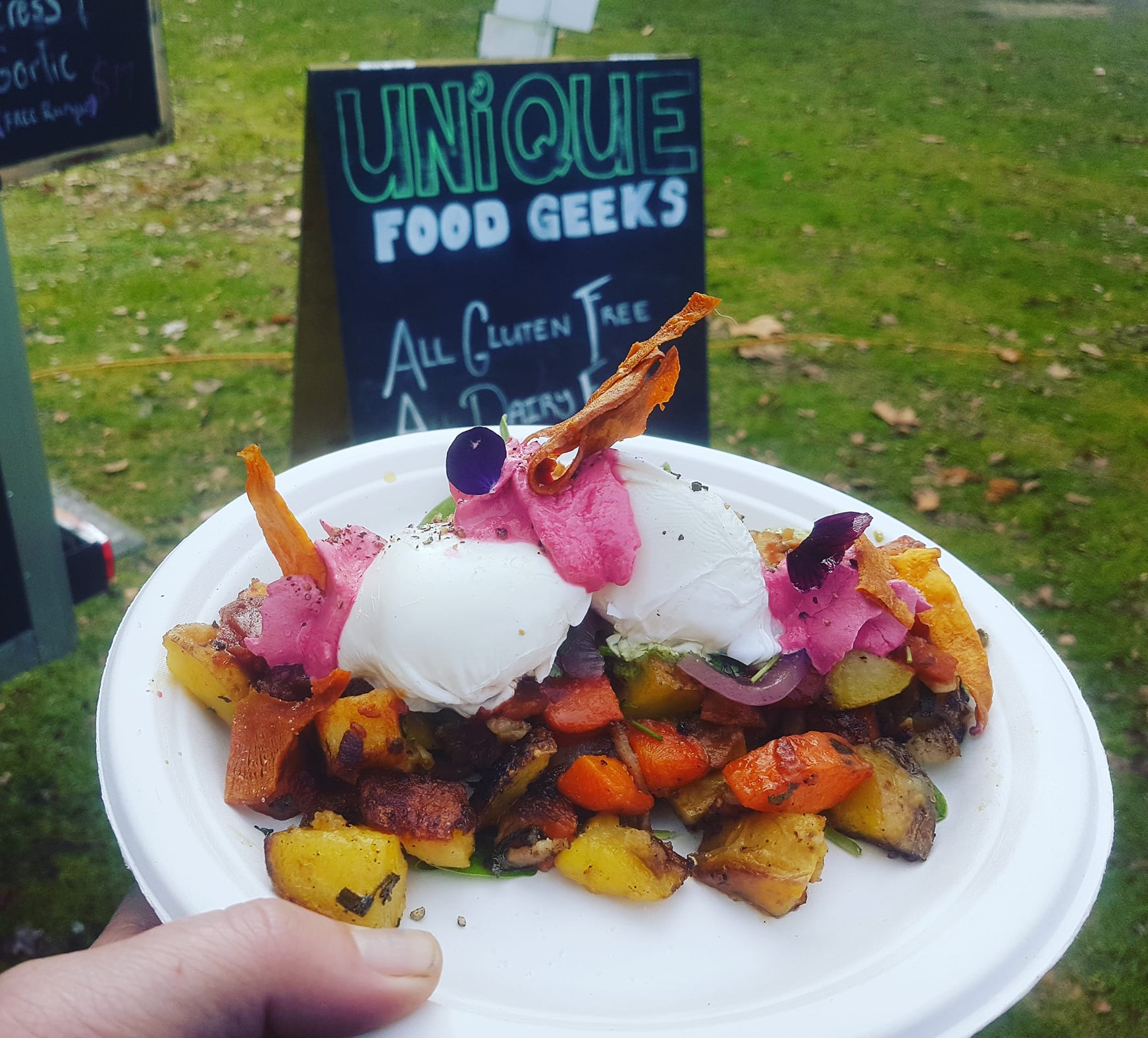 Food truck hub at the Tauranga Food Show