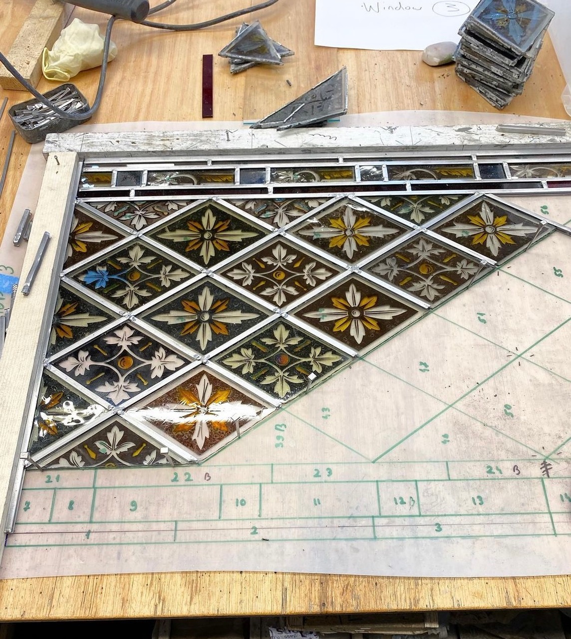 Leaded Window Restoration | Sherriff Stained Glass Specialists
