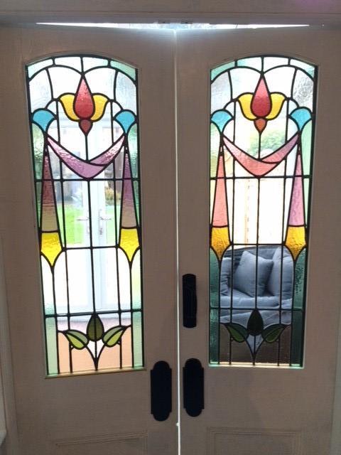 Lead Windows Restoration to Victorian Stained GlassManor House Leaded ...
