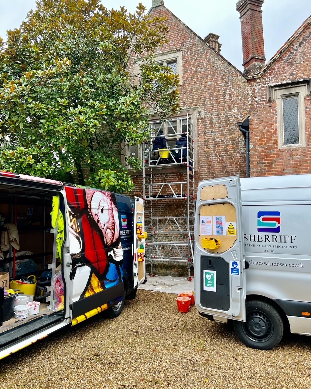 Manor House Leaded Light Repairs | Window Restoration