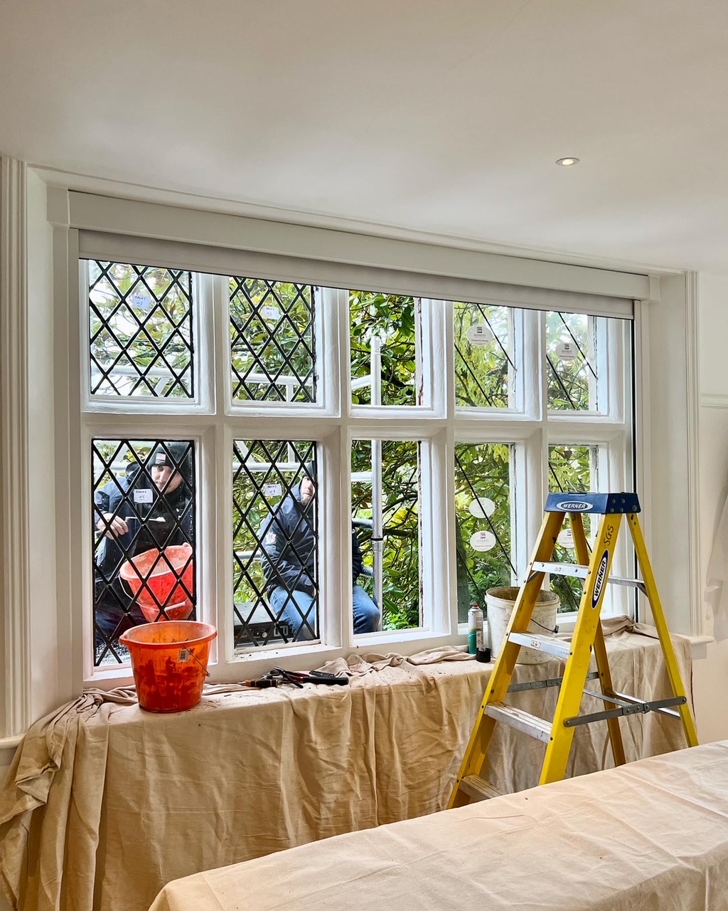Manor House Leaded Light Repairs | Window Restoration