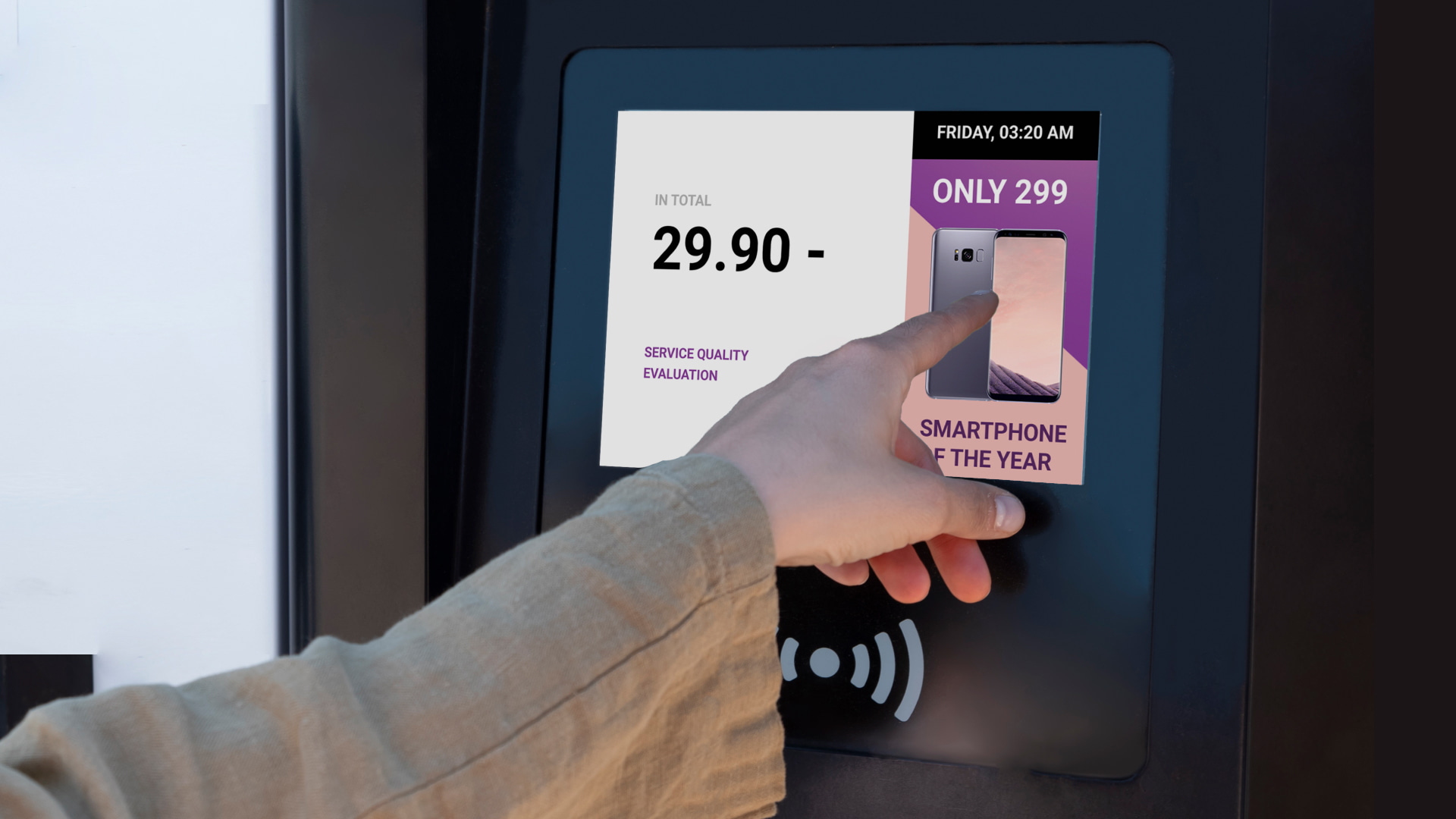 Self-checkout screens | DISPL Self-checkout screens | DISPL