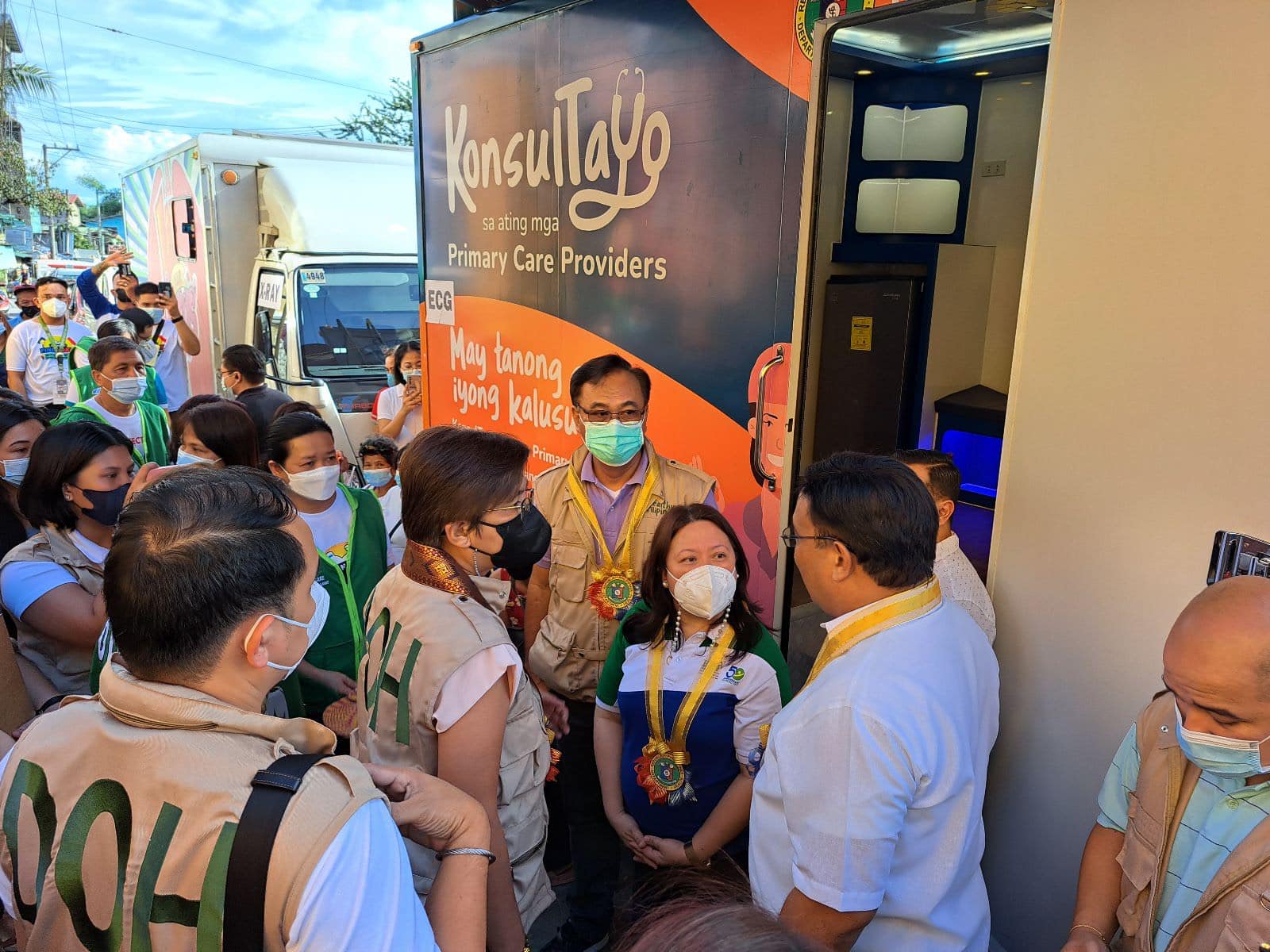 Launching of DOH KonsulTayo in Manaoag, Pangasinan
