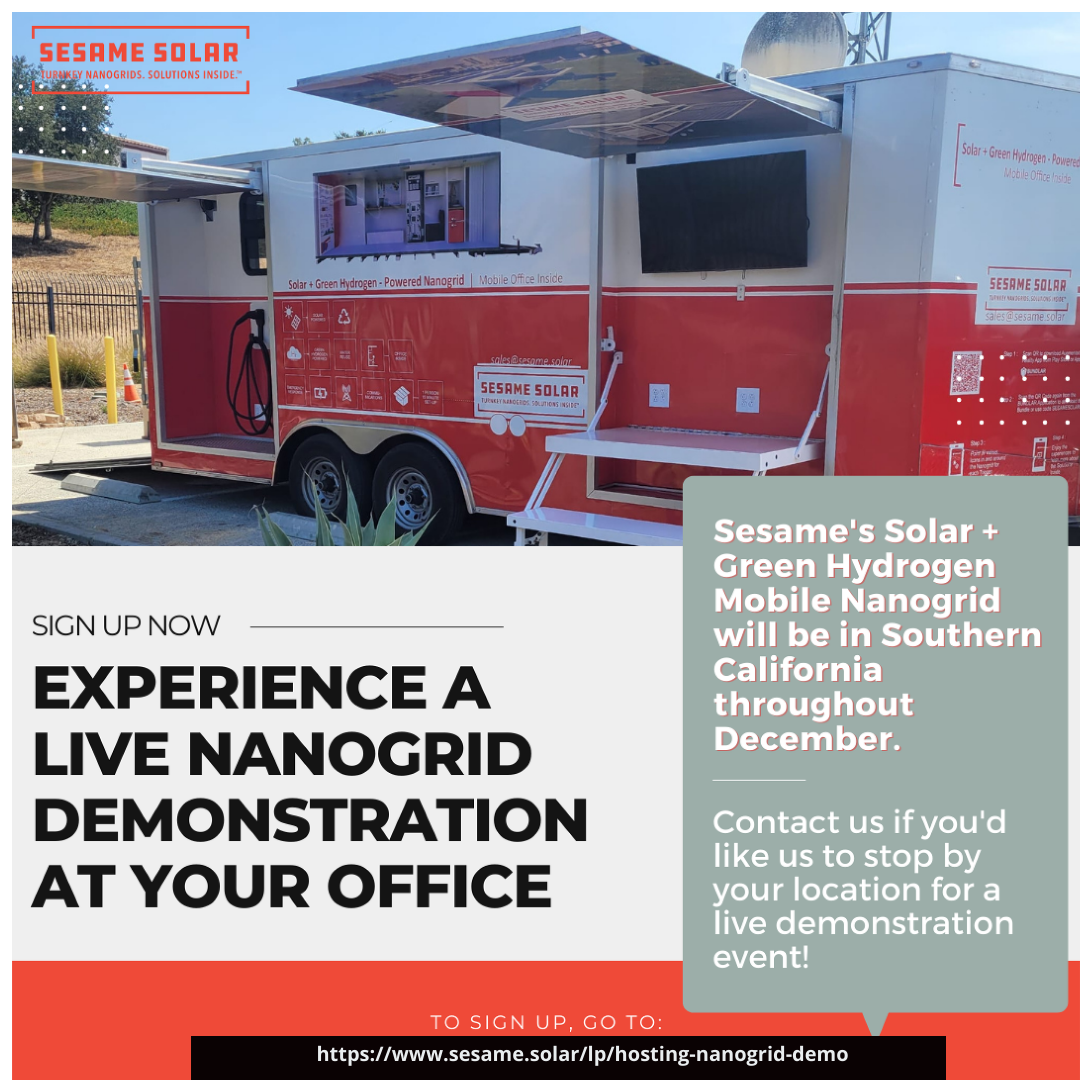 Interested in Hosting a Live Nanogrid Demonstration at Your Office ...