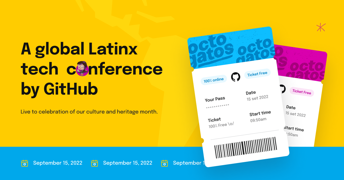Octogatos - A global Latinx tech conference by GitHub