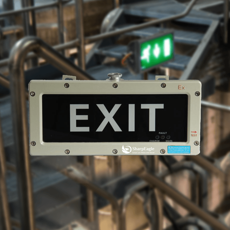 Explosion proof emergency Exit Signs | ATEX Approved | UK | UAE | Saudi