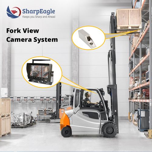 Forklift Fork camera system | UK | UAE | Saudi - SharpEagle