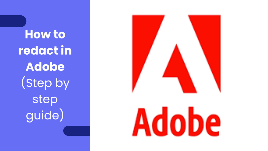 How to redact in Adobe (Step by step guide)