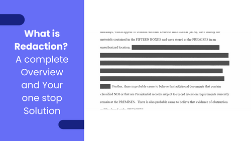 What is Redaction? A Complete Guide for Readaction Software