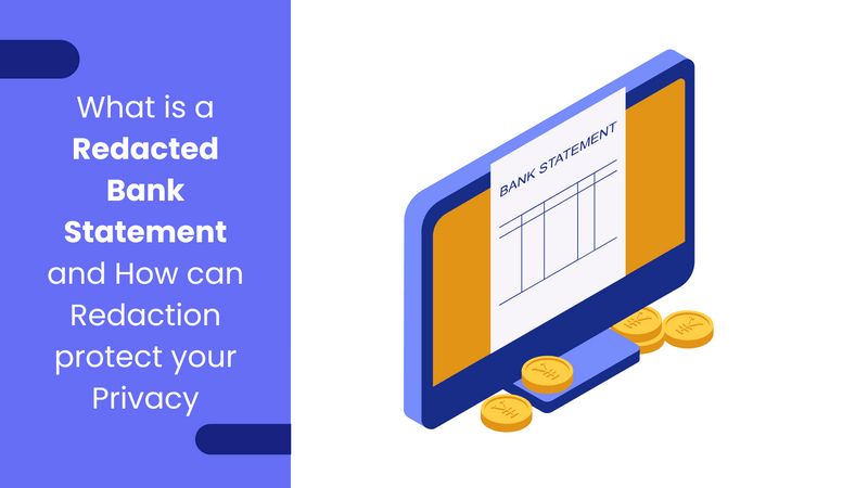 What is a Redacted Bank Statement and How can Redaction protect your ...