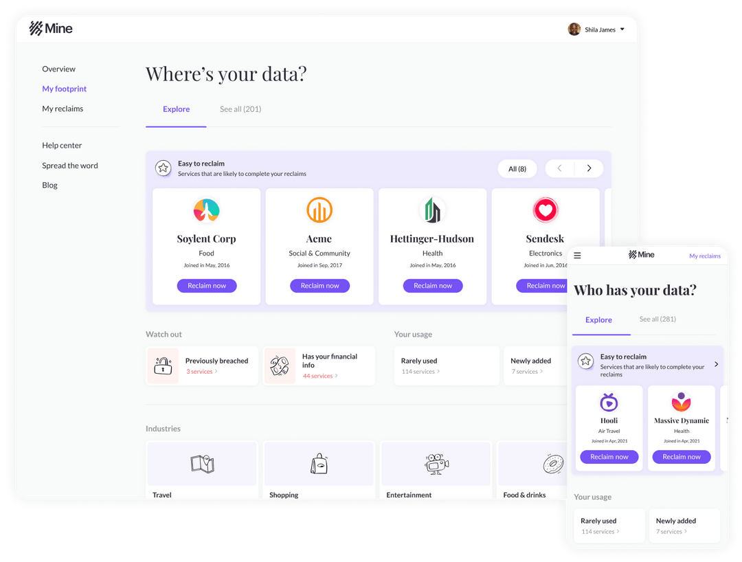 Mine - The Future of Data Ownership