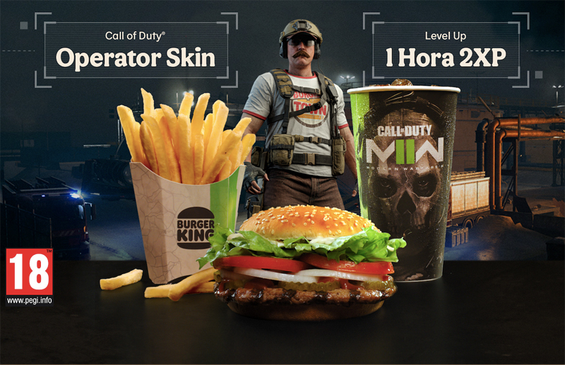 Call of Duty se une a Burger King por el lanzamiento de su nuevo ...