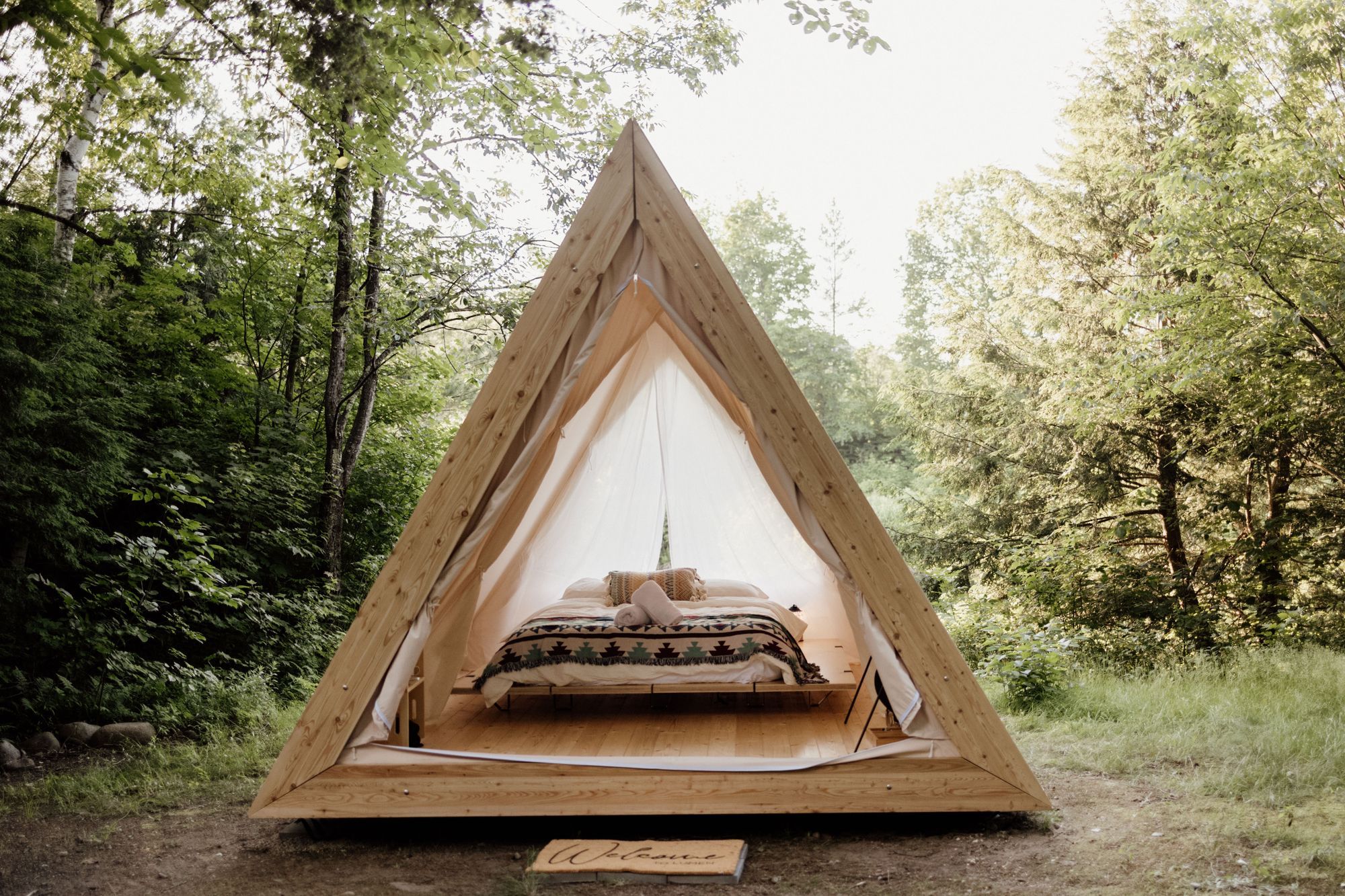 Lumen Nature Retreat | A-frame Tents