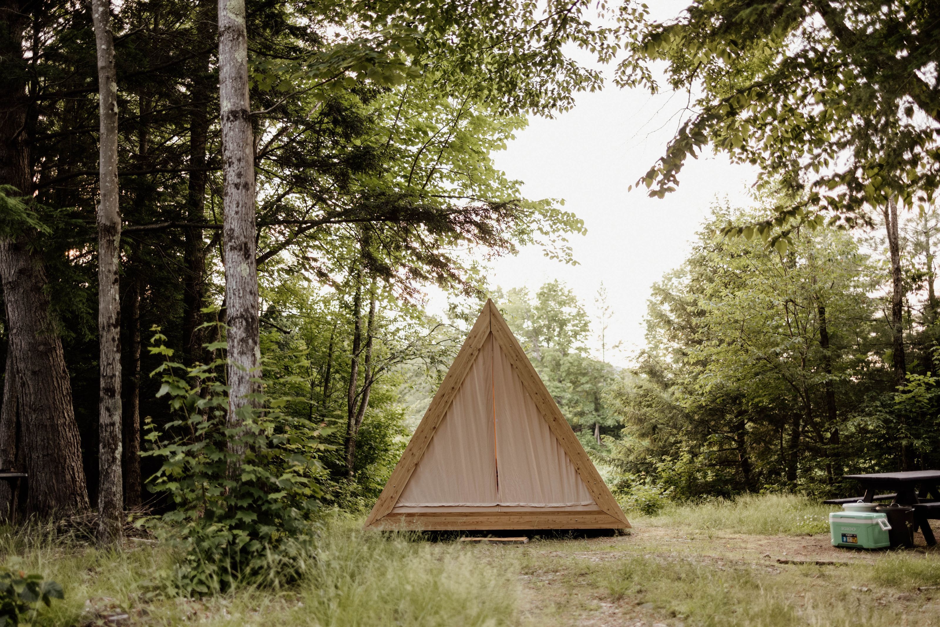 Lumen Nature Retreat | A-frame Tents