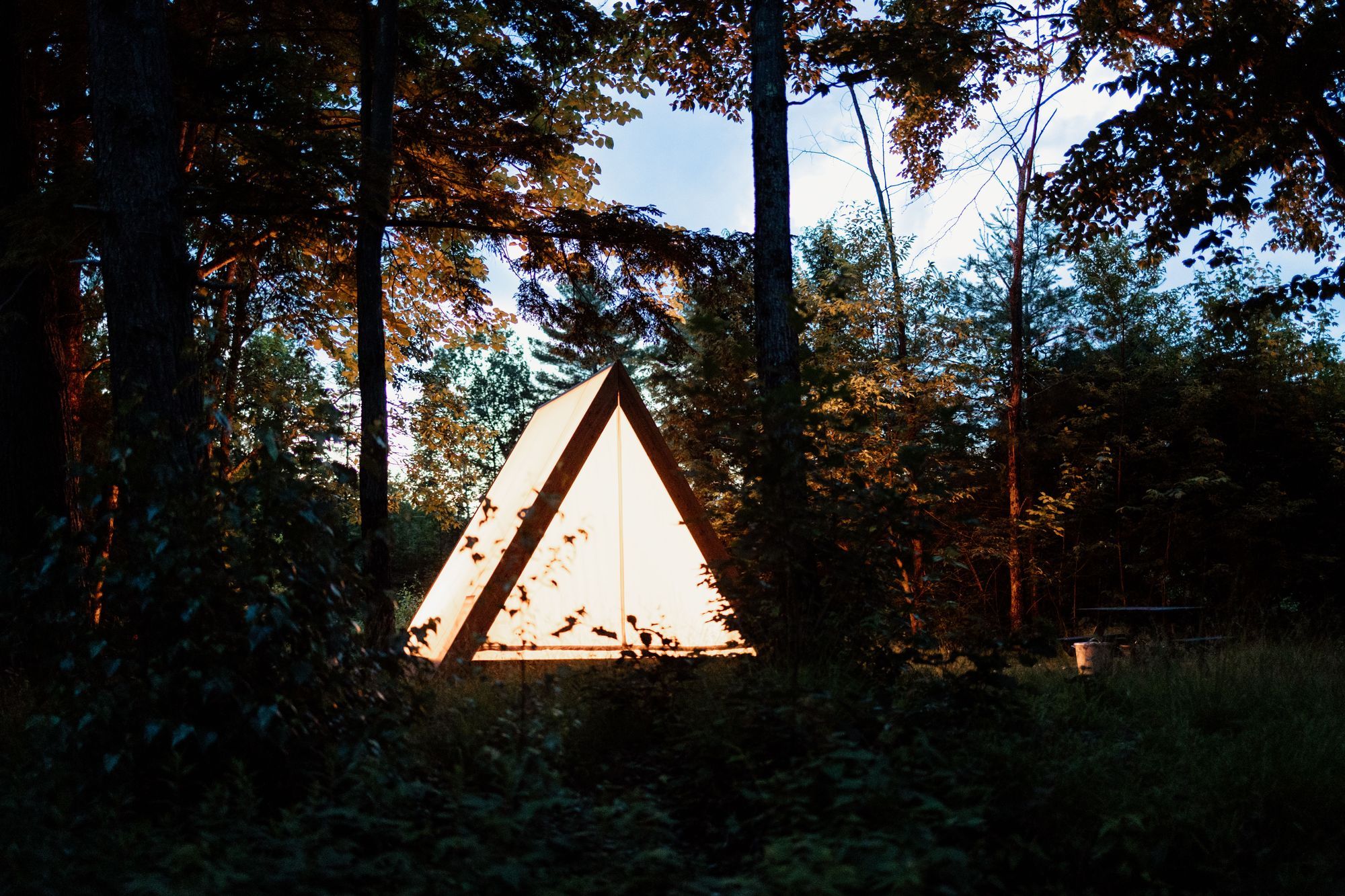 Lumen Nature Retreat | A-frame Tents
