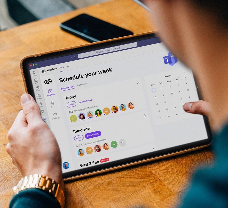 Integrations: tools, apps and softwares supported by deskbird