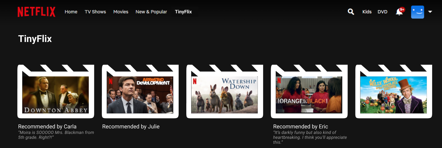 Flip Frisch Portfolio - TinyFlix