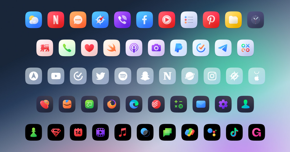 Ares series - Icon packs by One4Studio
