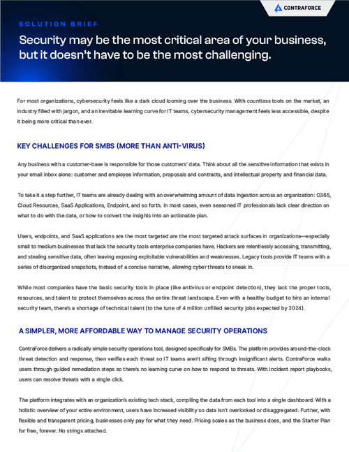 Hyperautomated Security Platform | ContraForce