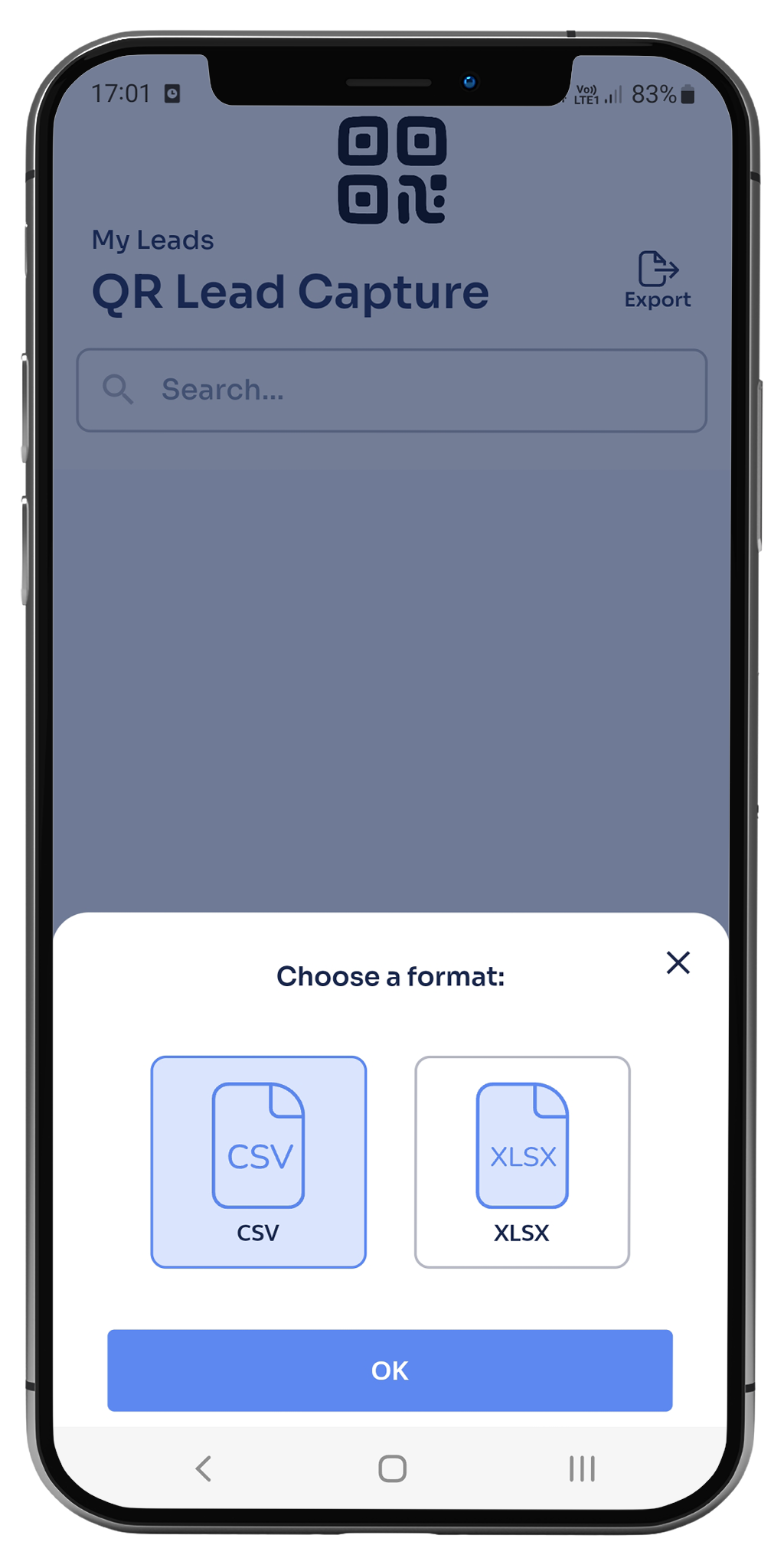 QR Lead Capture - Event lead capture app
