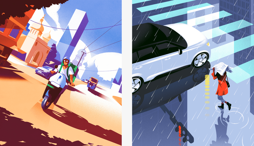 Uber. Illustration Library — Analogue