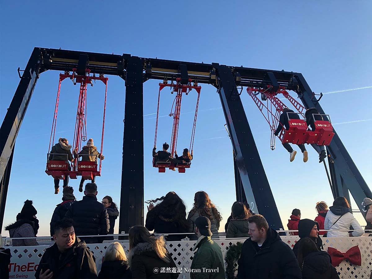 【荷蘭】阿姆斯特丹 A’dam Lookout | 觀景台 + 高空盪鞦韆