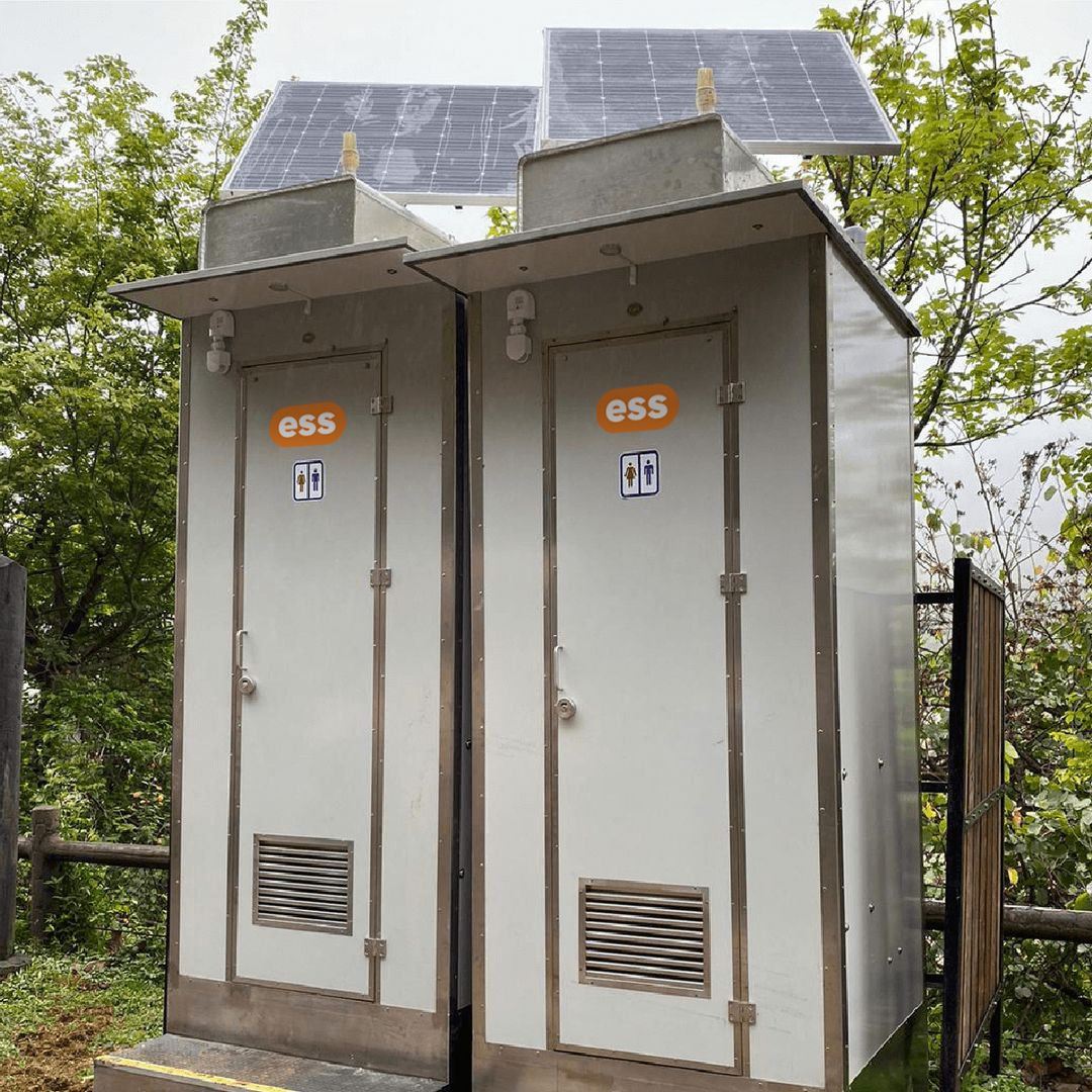 Solar - Portable toilets