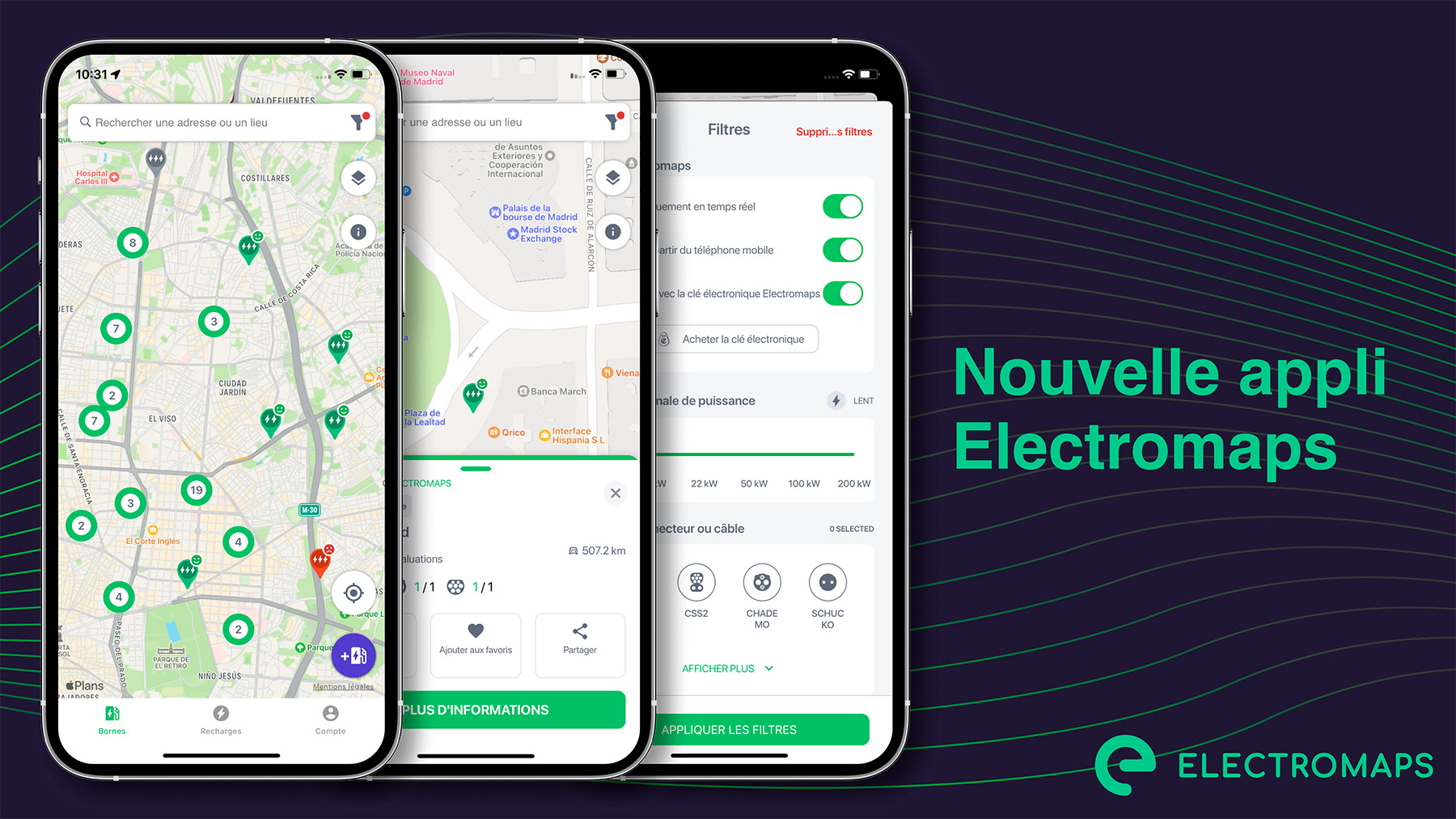 La nouvelle application Electromaps est enfin disponible