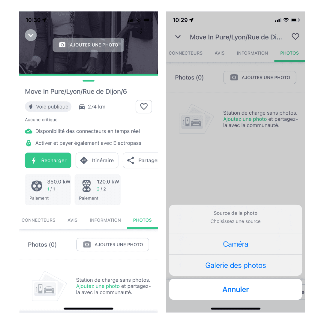 Guía para hacer fotos que ayuden a los usuarios de Electromaps