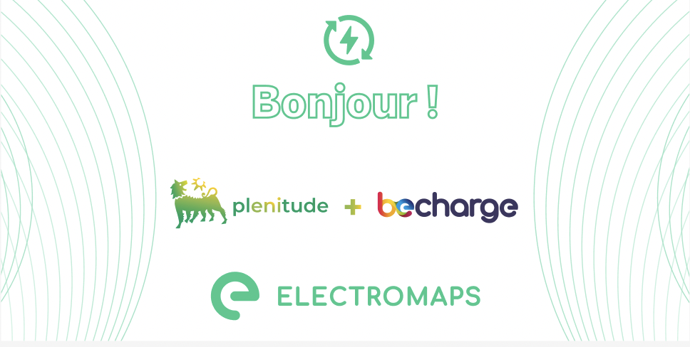 Electromaps totalise 15 000 bornes de recharge Plenitude + Be Charge en ...