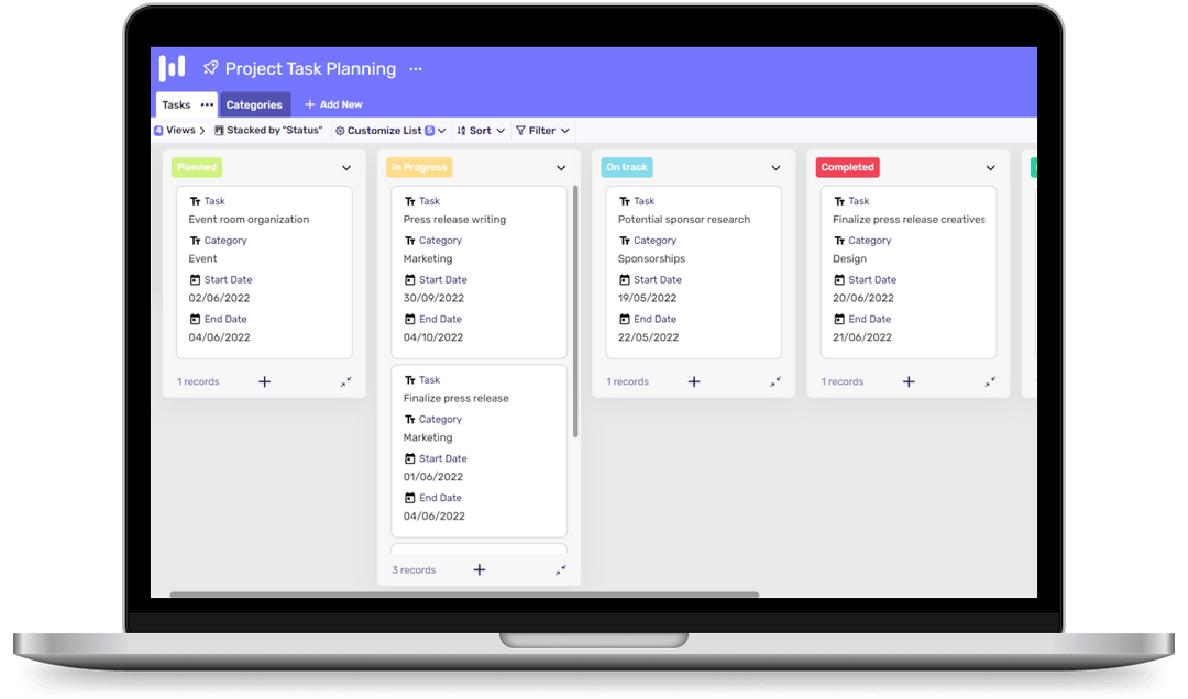 Online Spreadsheet & Database Solution for Business | Retable