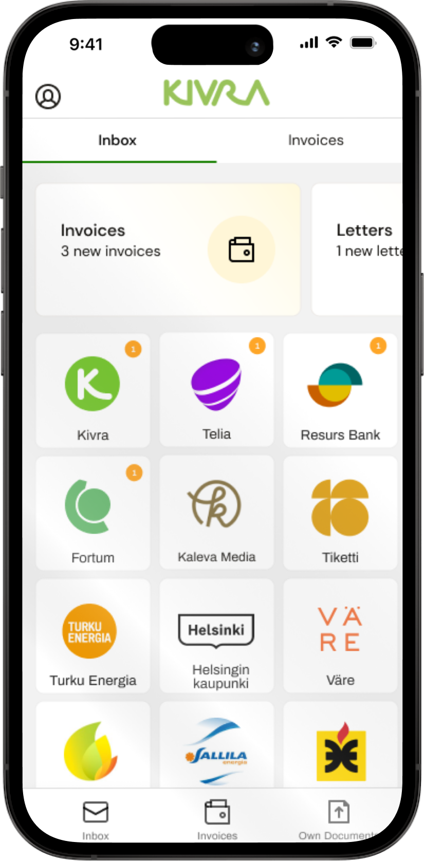 Kivra | Use case | Neonomics