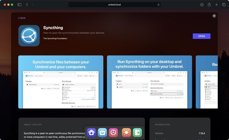 Umbrel — A personal server OS for self-hosting