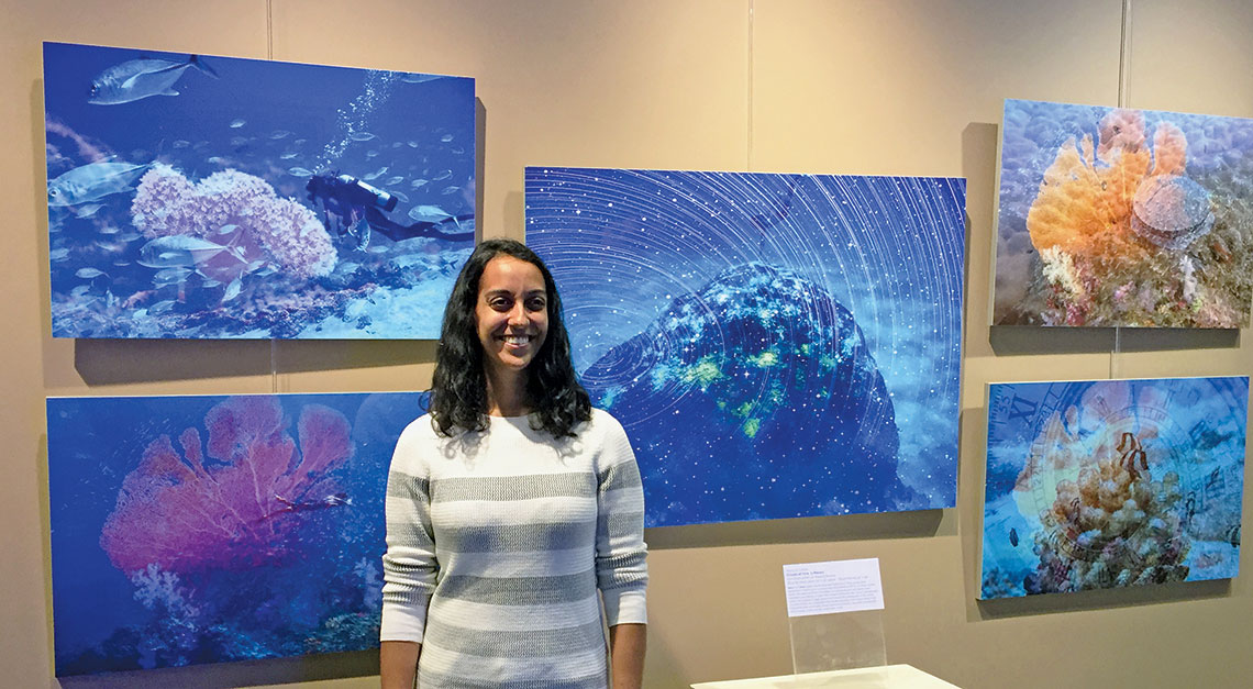Oceanographer Shares Her Research through Artistic Expression