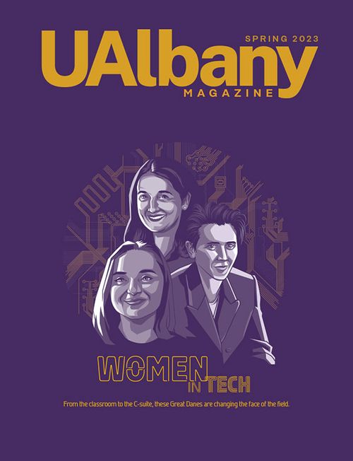 Spring 2023 UAlbany Magazine: Women In Tech