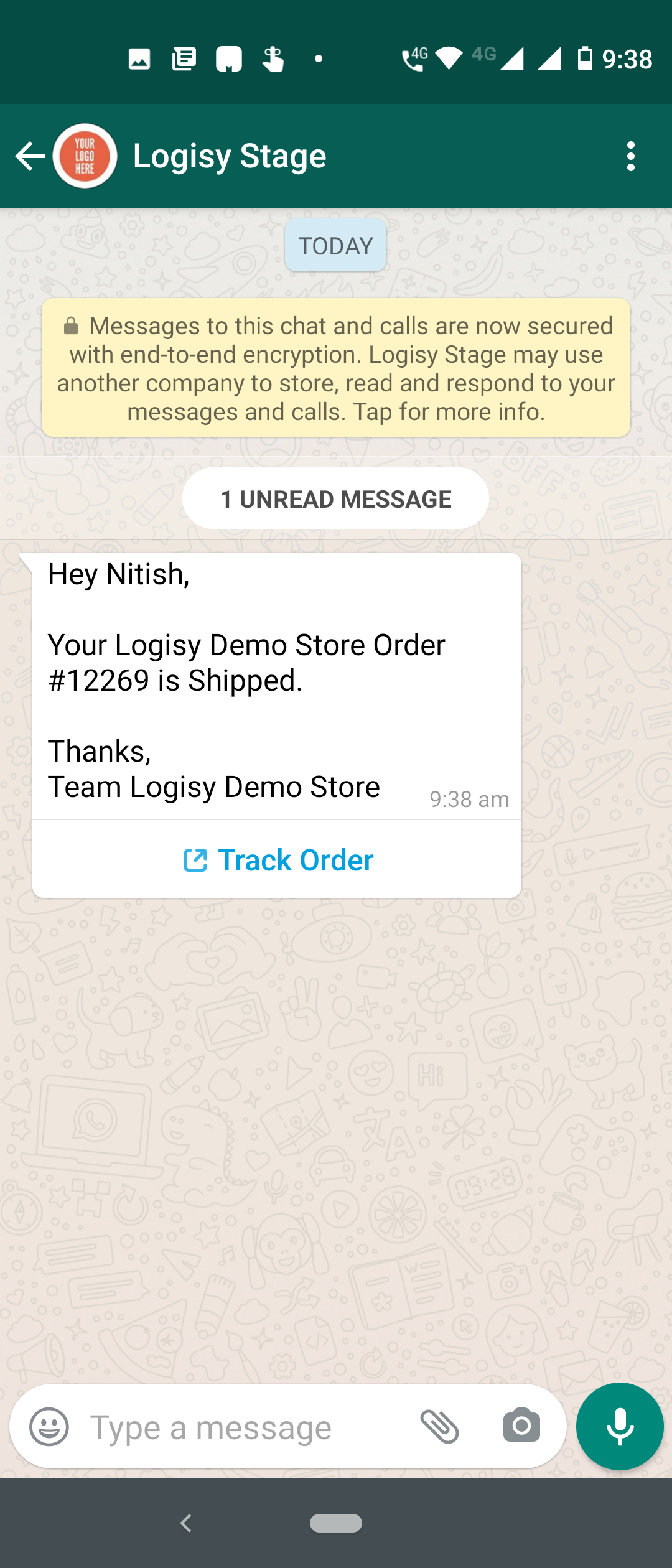Automated Whatsapp Notifications