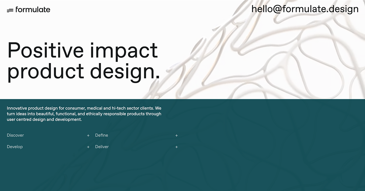 Formulate Product Design