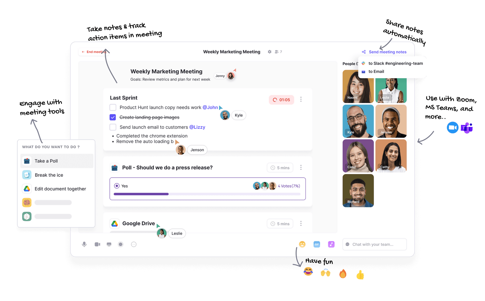 Meeting Productivity Software | Dive