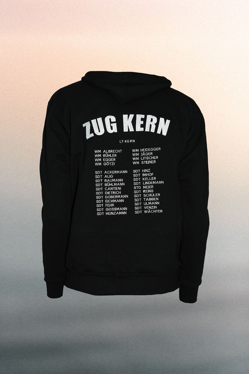 Zugsabzeichen und Zugspullover Militär | Stitchshop.ch