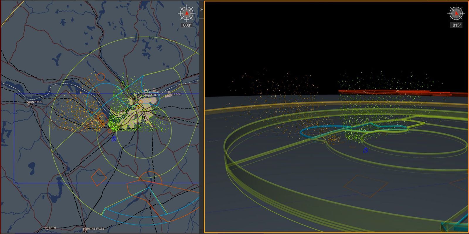 Visualizing LiDAR and RADAR Point Clouds in Real Time