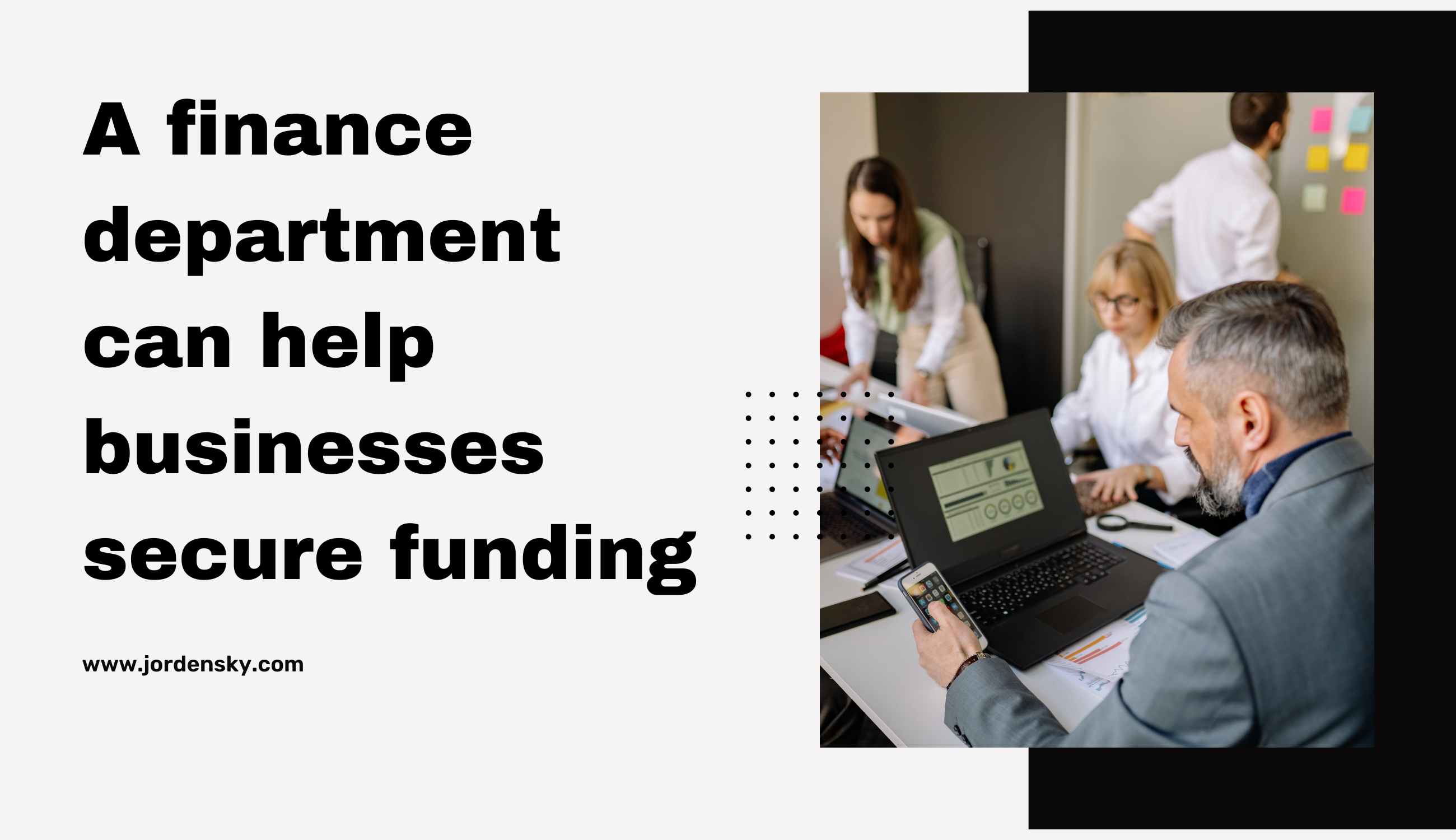 Why the finance department is crucial for startup and growing ...