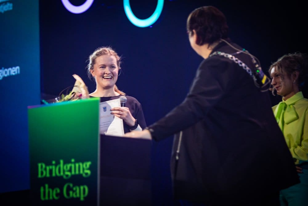 Marie Lauvås vinner av årets Ung Innovasjonspris — Trondheim Tech Port