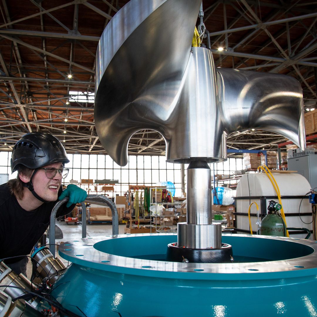 Natel FishSafe™️ | High-performance fish-safe hydro turbine design