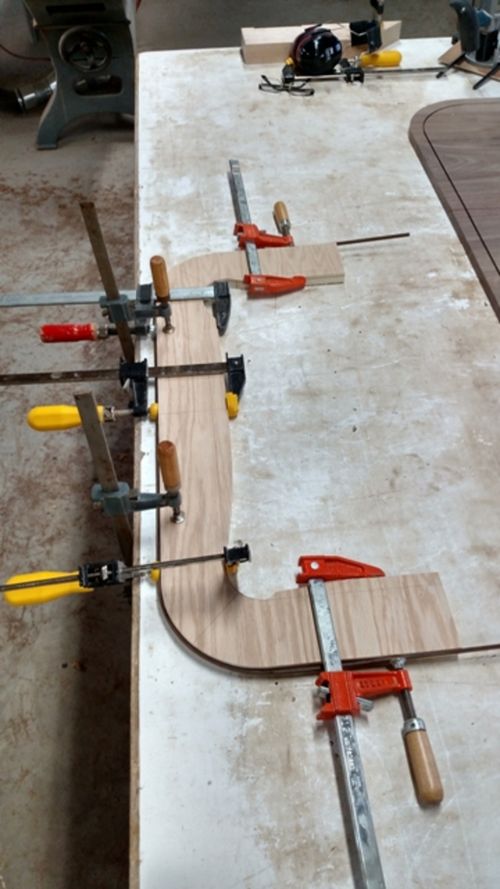 Steam Bending Wood For Inlay | John Lomas Custom Furniture | Vermont