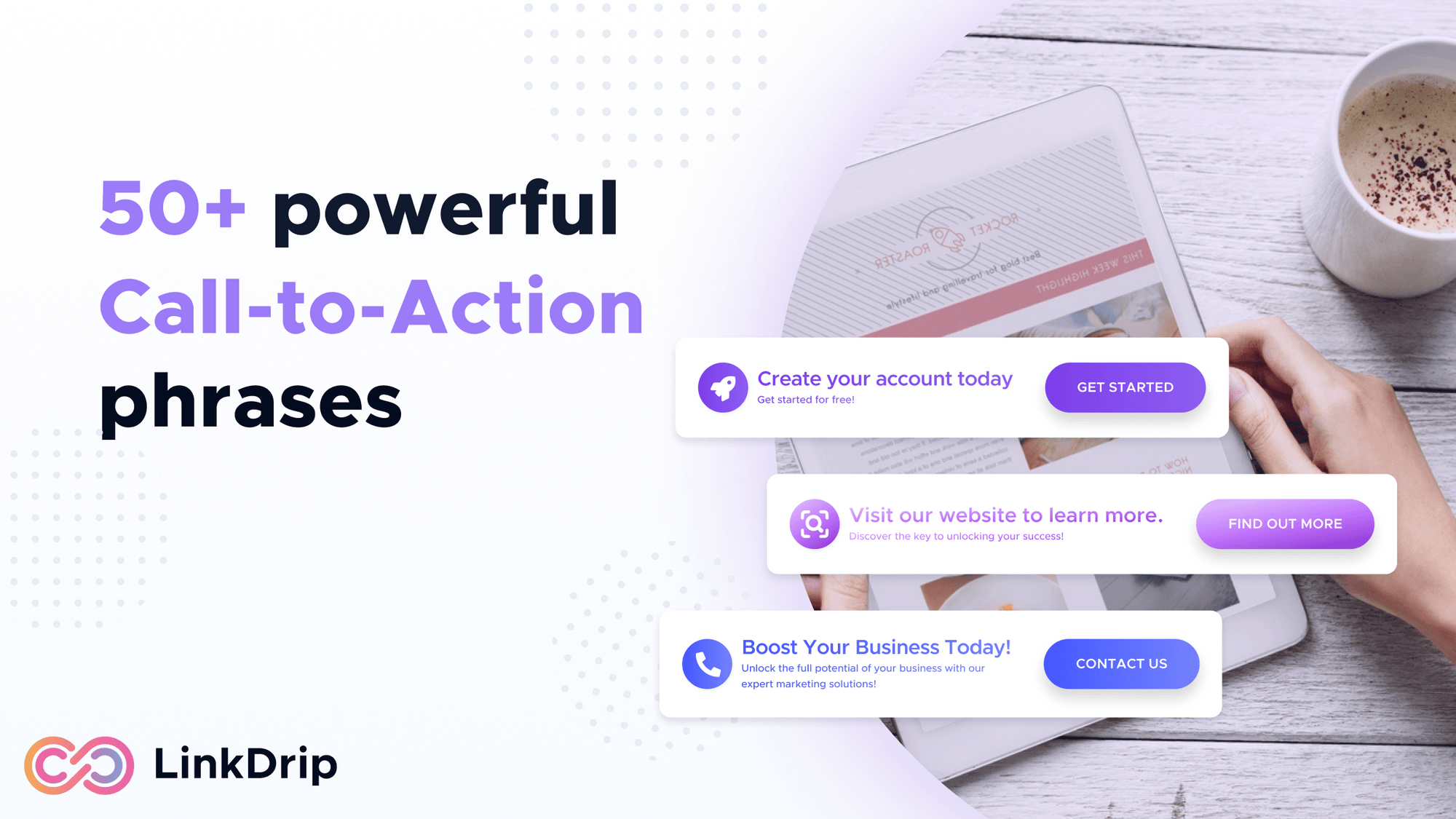 50+ Powerful Call to Action Phrases to Help Boost Your Conversions ...