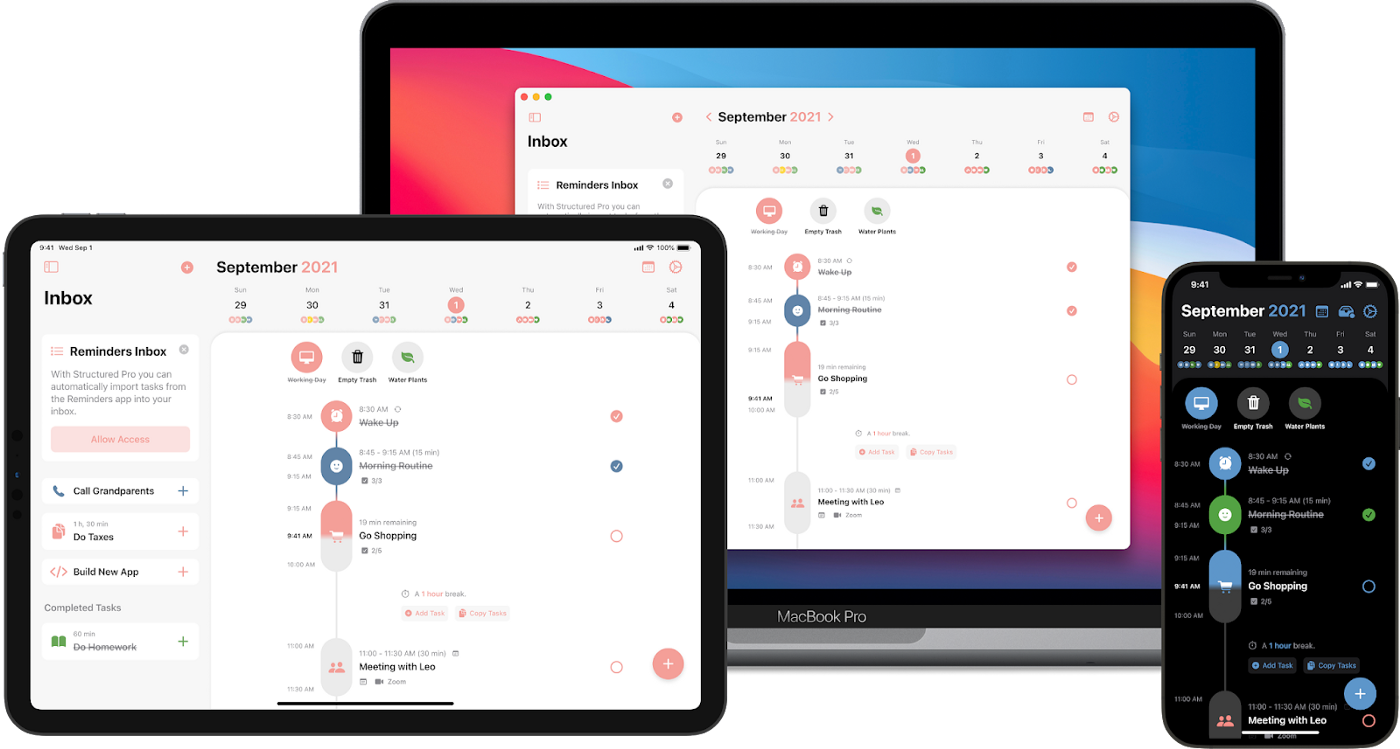 Focus Bear vs. Structured: How to Plan Faster and Better