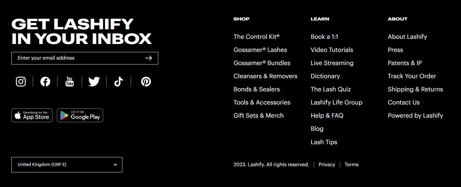 Shopify Footer Design: Everything You Need to Know - Logeix