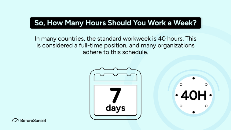 How Many Hours in a Week Should You Really Be Working?